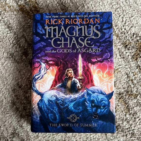 Rick Riordan | Accents | Magnus Chase Book The Sword Of Summer | Poshmark